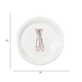 Ballerina Slippers Paper Plates | Ballerina Party Supplies & Gifts